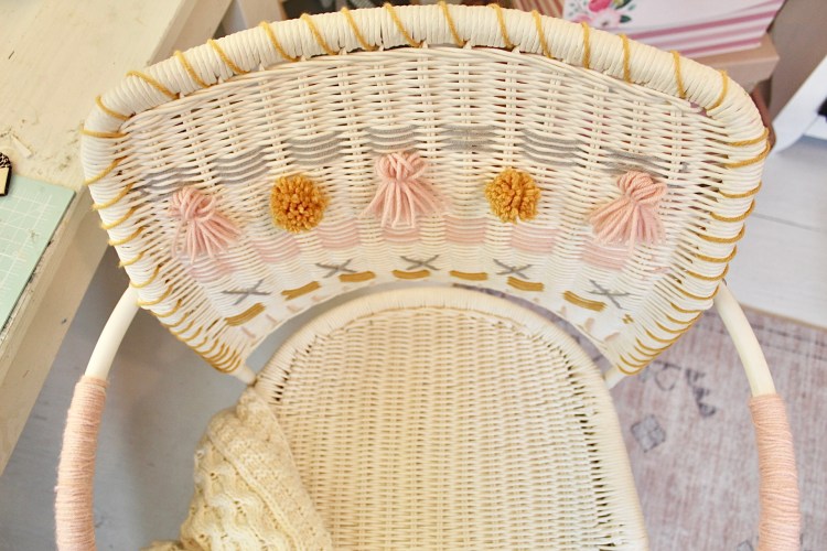 Thrifted Wicker Woven Chair – The Happy Door