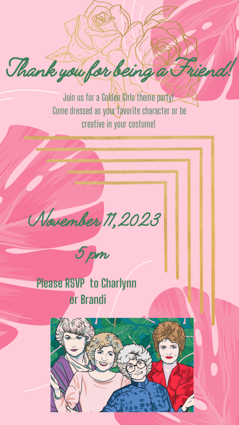 Golden Girls Party – The Happy Door
