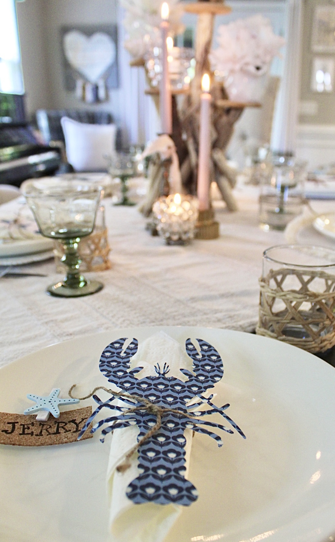 Coastal Inspired Table – The Happy Door